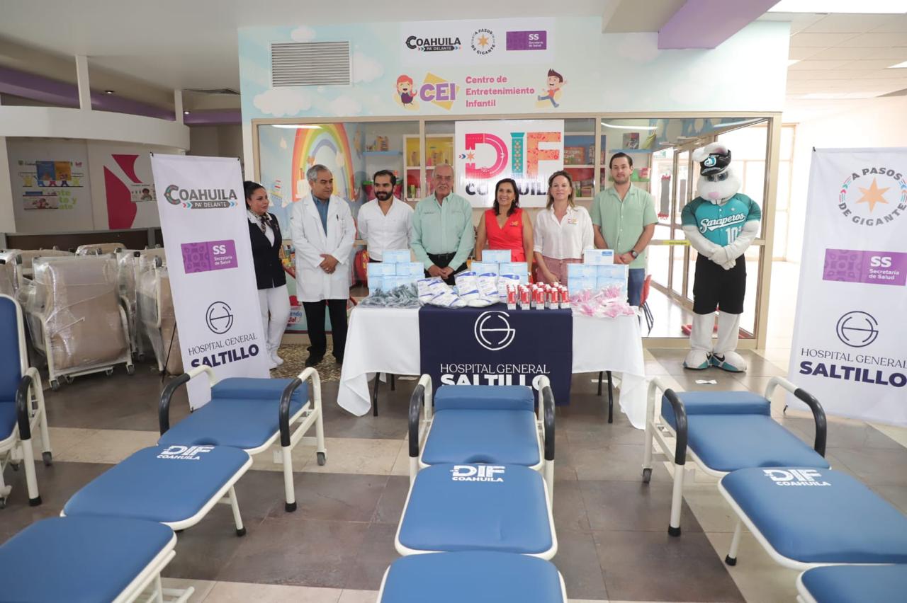 ENTREGA DIF COAHUILA SILLAS CAMA Y APOYOS A HOSPITALES GENERALES ...