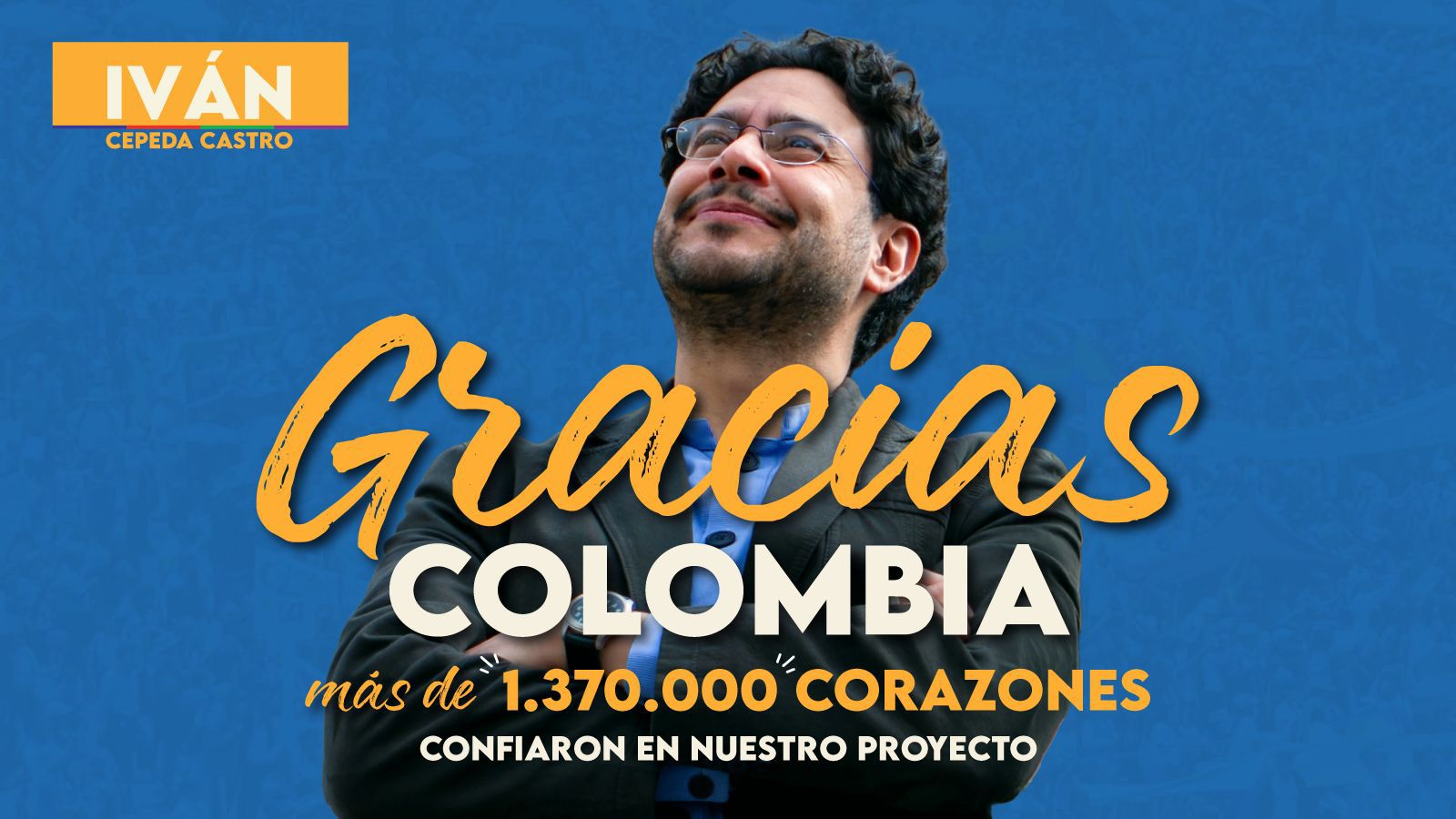 Iván Cepeda, candidato oficial del Pacto Histórico para las elecciones ...